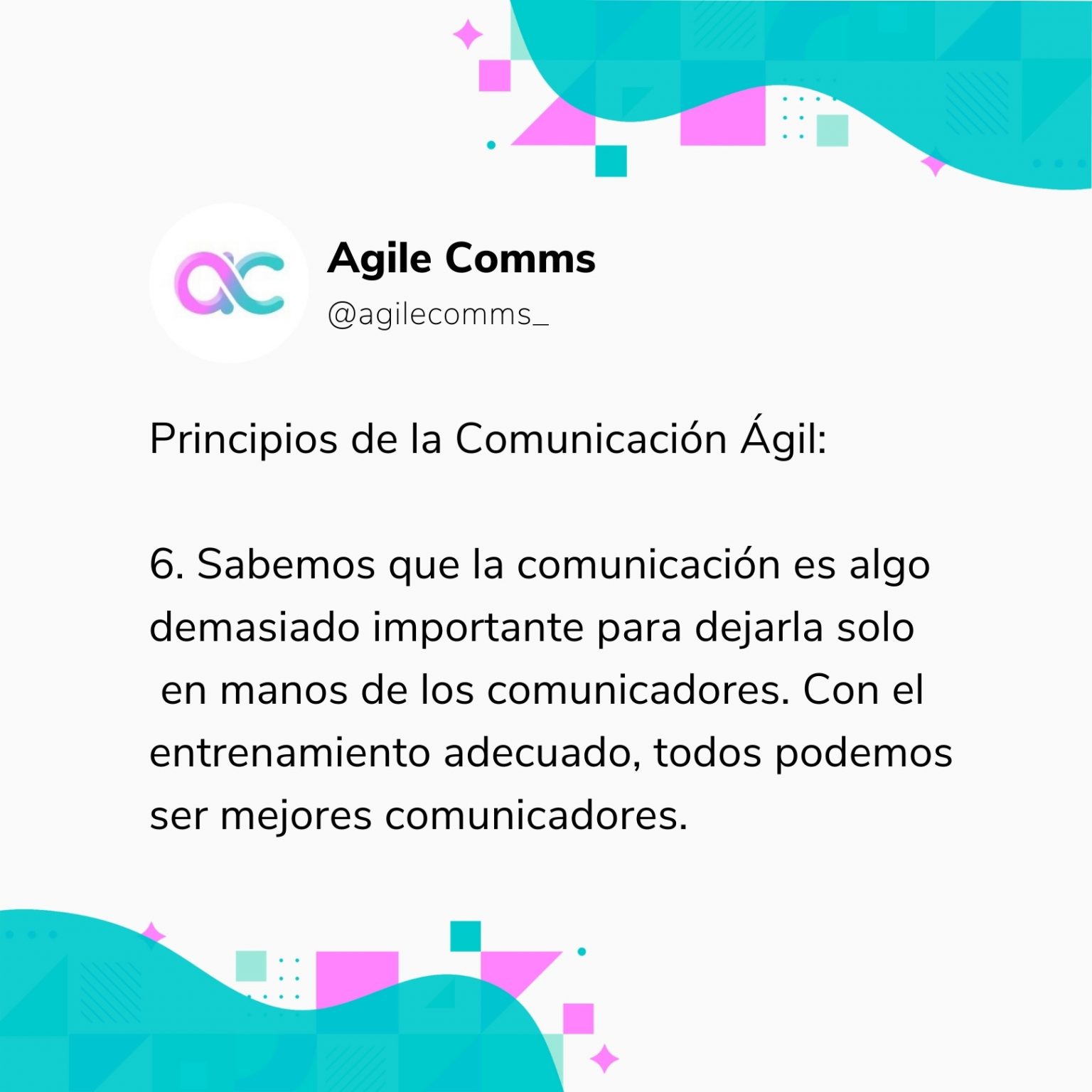 Blog – AGILE COMMS
